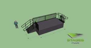 8ft Stage Sizes - Orlando Stage Rental