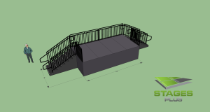 8ft Stage Sizes - Orlando Stage Rental
